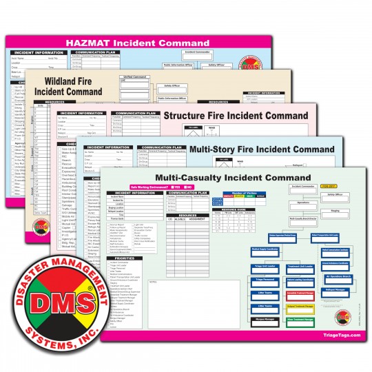 Incident Command Worksheet Multi-Pack Refill
