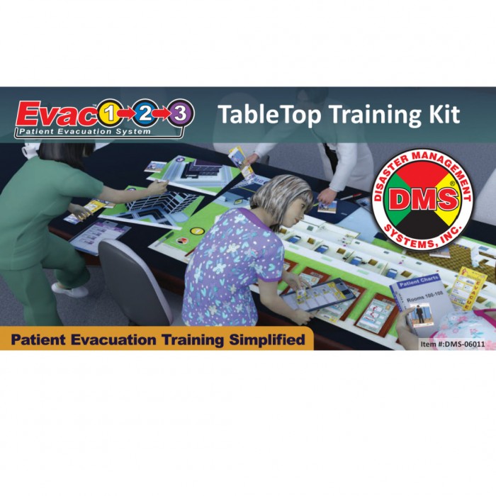 Evac123® Tabletop Training Kit