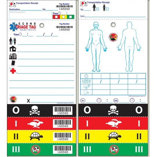 Econo Triage Tag