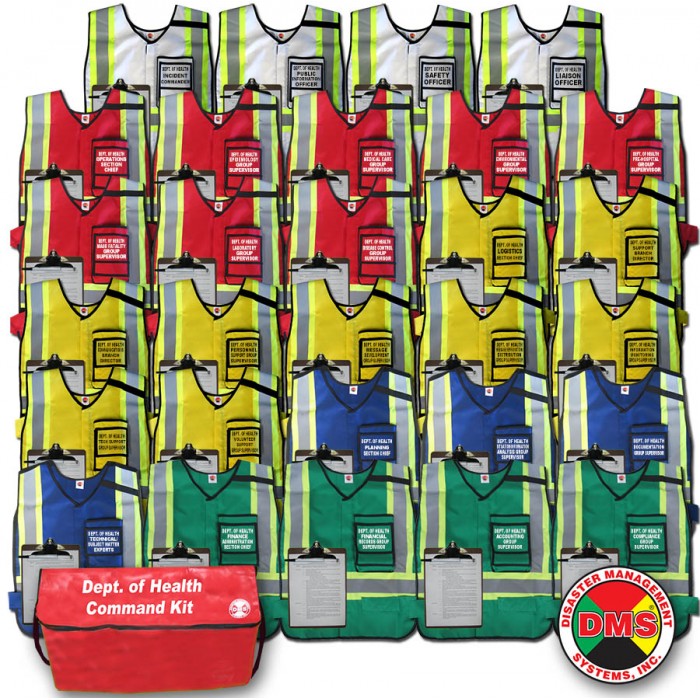 Department of Health Command Vest Kit - 29 Positions