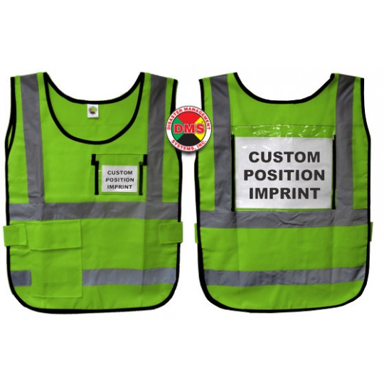 Window Vest - Lime Green